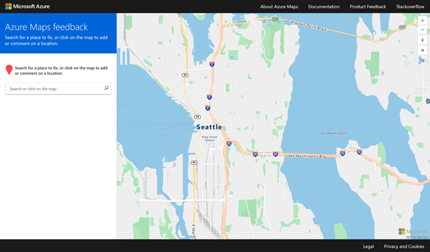Expanded Azure Maps Coverage Preview Of Azure Maps Feedback Site And More Microsoft Online Guide