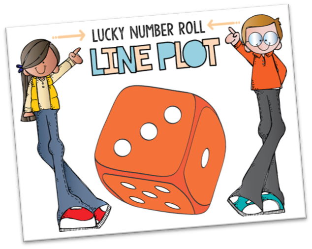 LINE PLOT FREEBIE GRAPHING WITH A DICE - Classroom Freebies