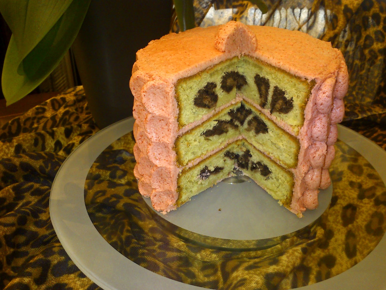 Un momento dulce: TARTA LEOPARDO "LEOPARD CAKE"