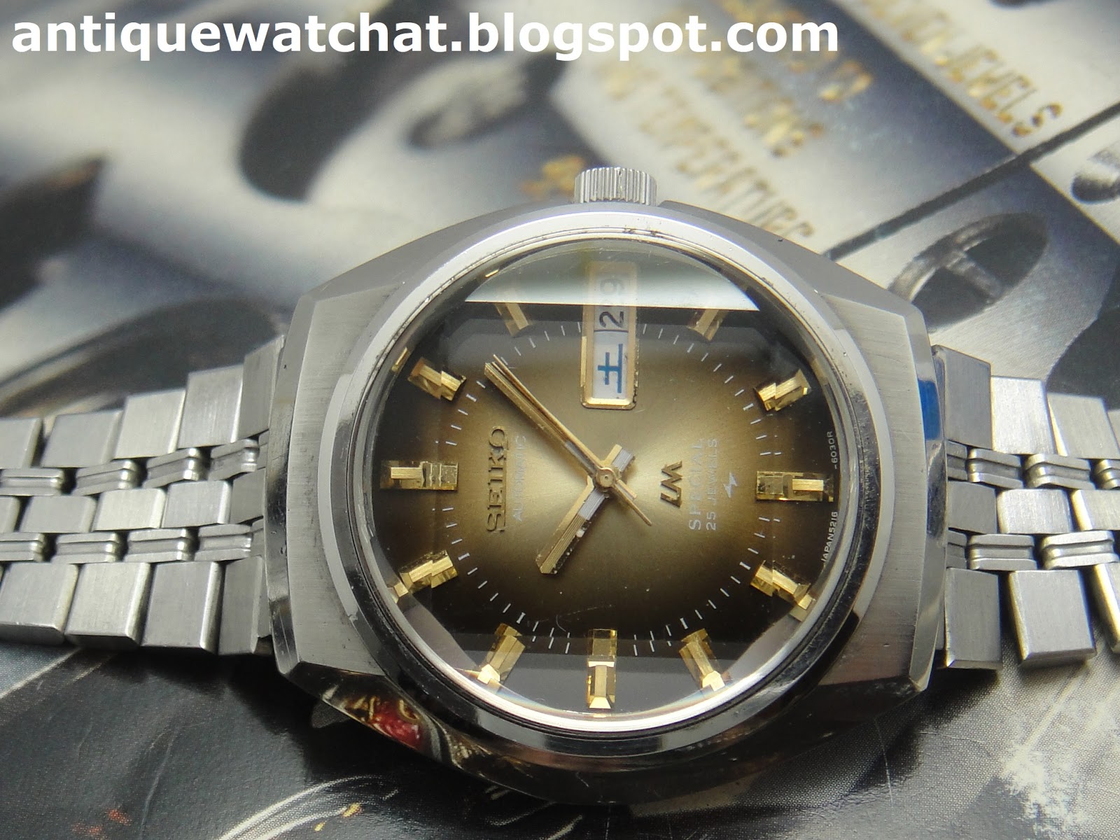 Antique Watch Bar: SEIKO LORD MATIC SPECIAL 25 JEWELS 5216-6020 SL154 (SOLD)