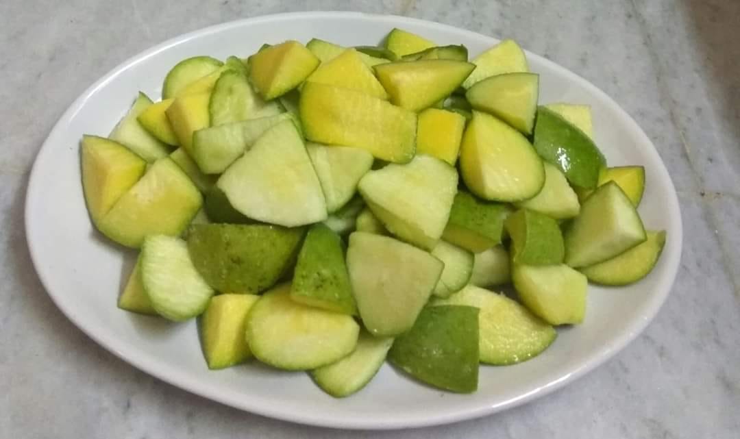 Cooking With Geetha: Ambya Sol Sukkeylele (Sun Dried Salted Raw Mango ...