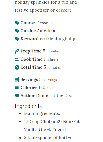 RECIPE CHRISTMAS COOKIE DOUGH DIP - Recipes Blog