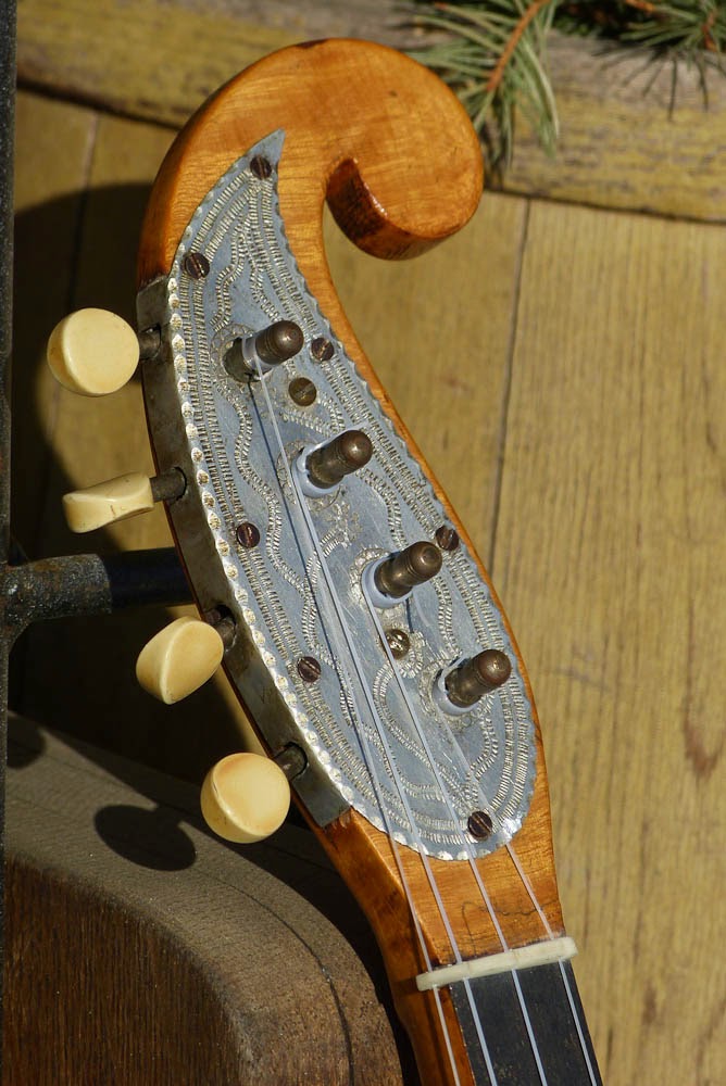 c.1920 John Bencic "Lute Banjo" Tambura Conversion