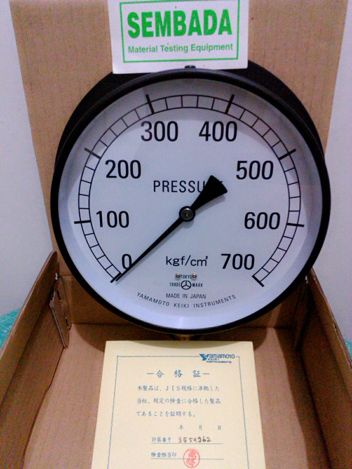 Manometer Yamamoto - Alat Uji Bahan - Matrial testing Equipment