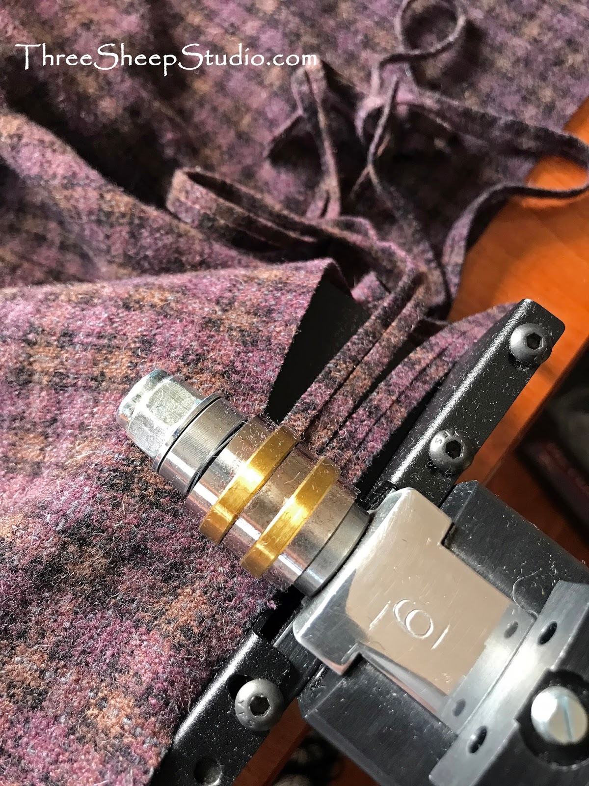 Three Sheep Studio: Wool Strips And Cording...