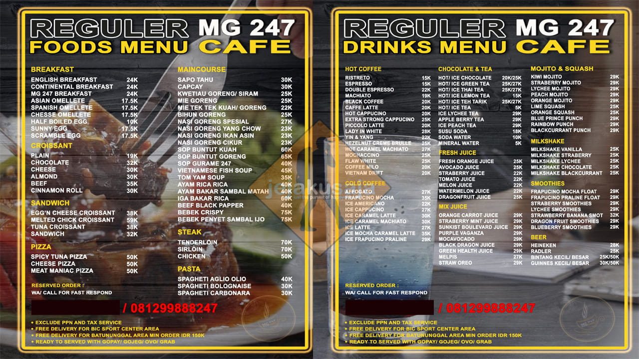 Morning Glory 247 Koffee Batununggal Bandung Its Sporty Cafe - jejakusaja