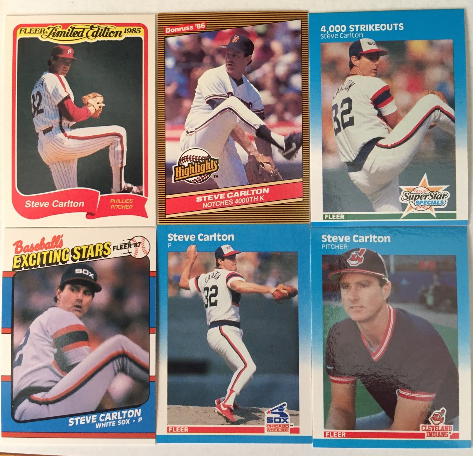 Mark My Words: Steve Carlton: 160 baseball cards