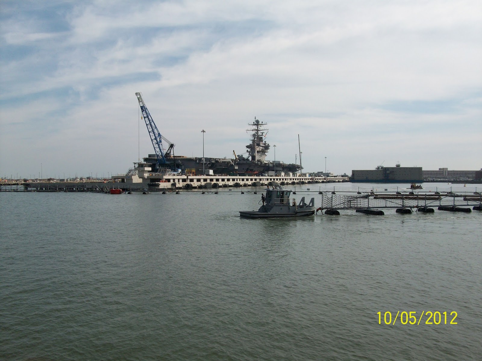 Tom & Bev's Travel Blog: Tour of Hampton Harbor, Norfolk Navy Base, and ...