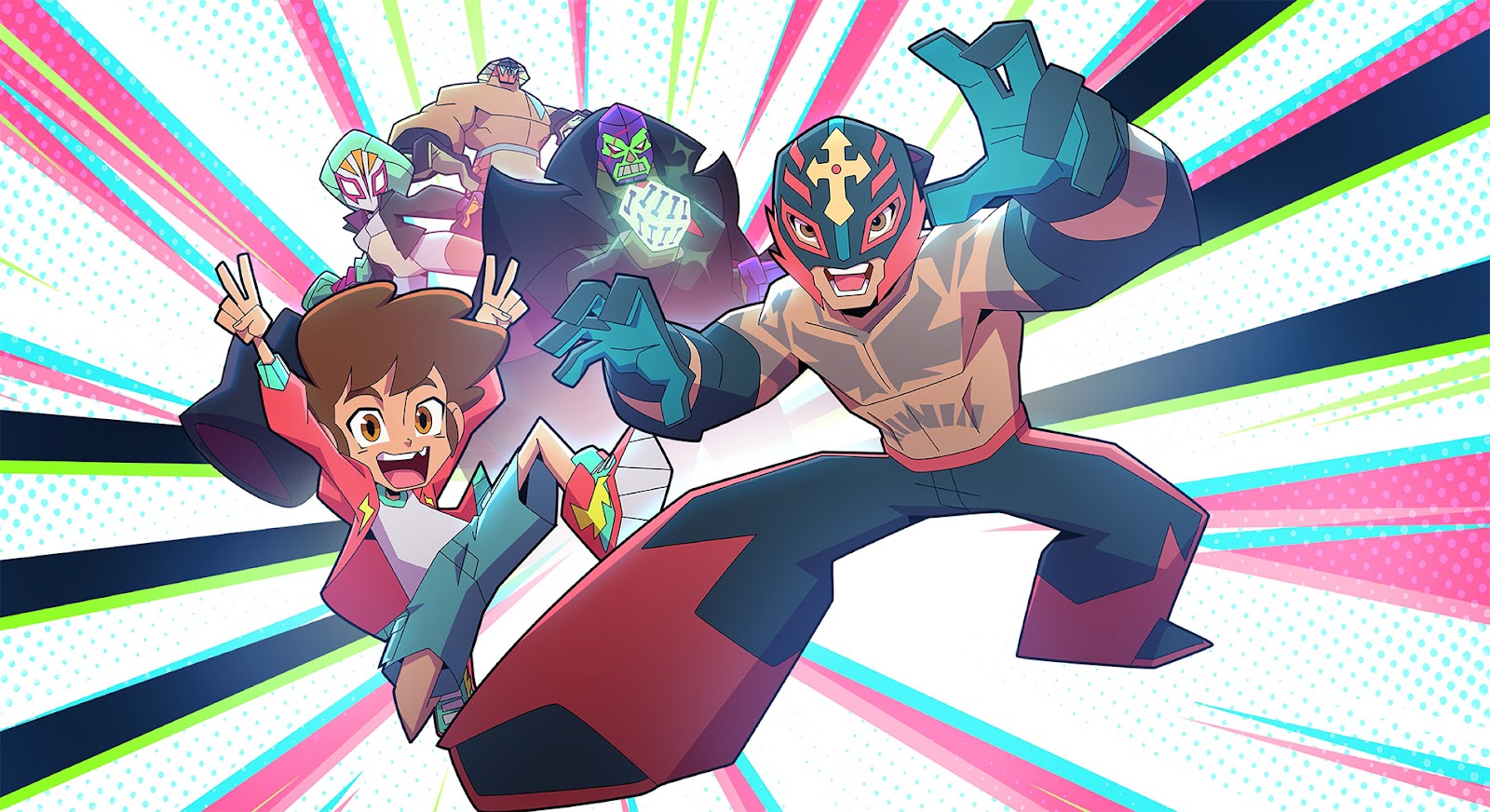 Cartoon Network estrena Rey Mysterio vs la Oscuridad