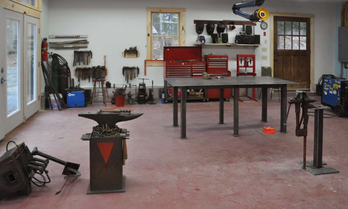 Dorset Custom Furniture - A Woodworkers Photo Journal: the metal shop ...