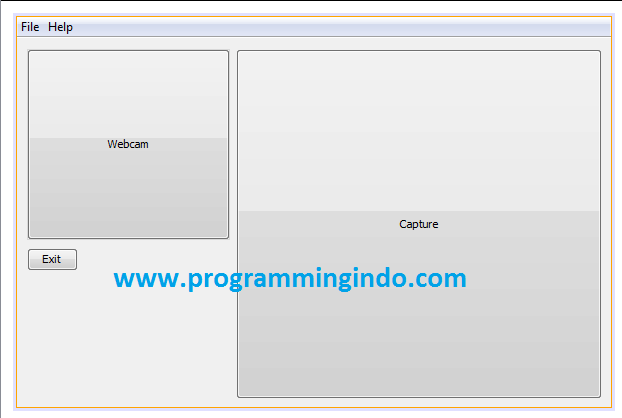 Membuat Aplikasi Webcam dengan Menggunakan Java Netbeans - Dunia Programming