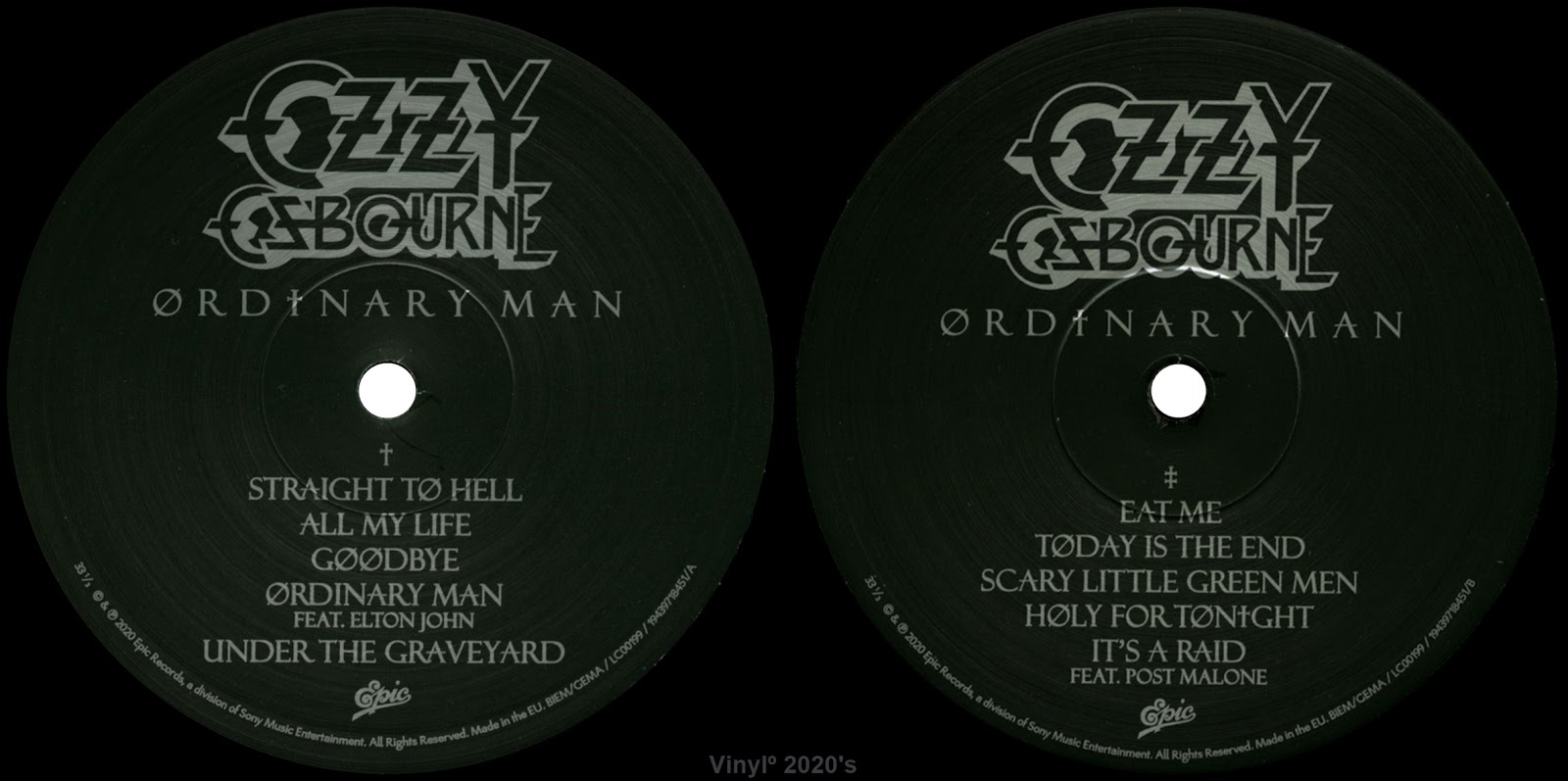 2020 Ordinary Man - Ozzy Osbourne - Rockronología