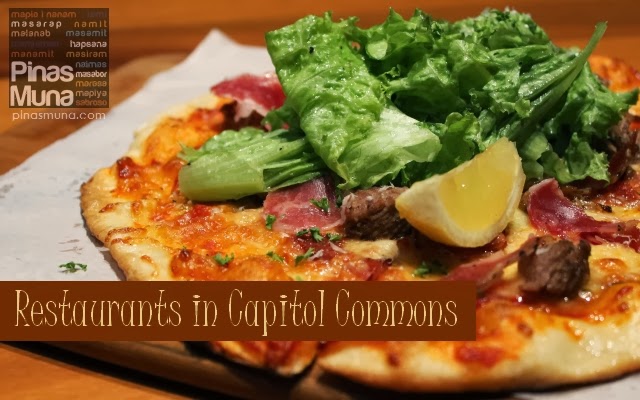 UPDATED: Restaurants at the Capitol Commons in Pasig City