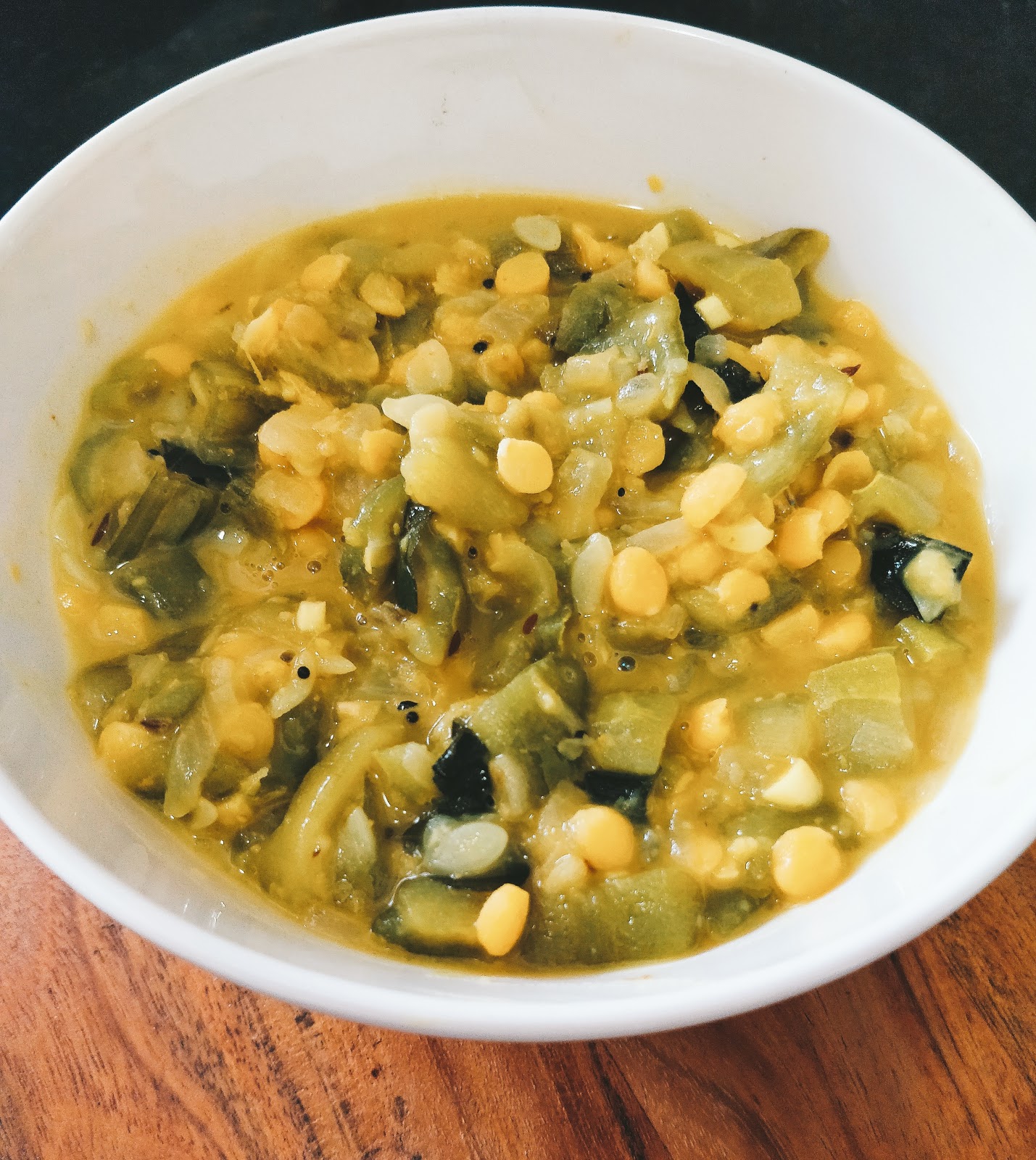 Ridge Gourd/Turai/Peechinga Curry (Kerala Style)