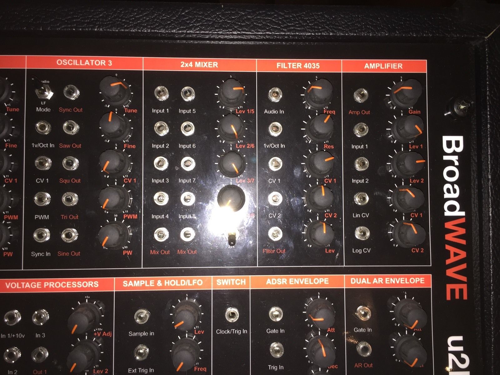 MATRIXSYNTH: Micro Arp 2600 Clone Broadwave u2K6 Hand Built Modular Synth
