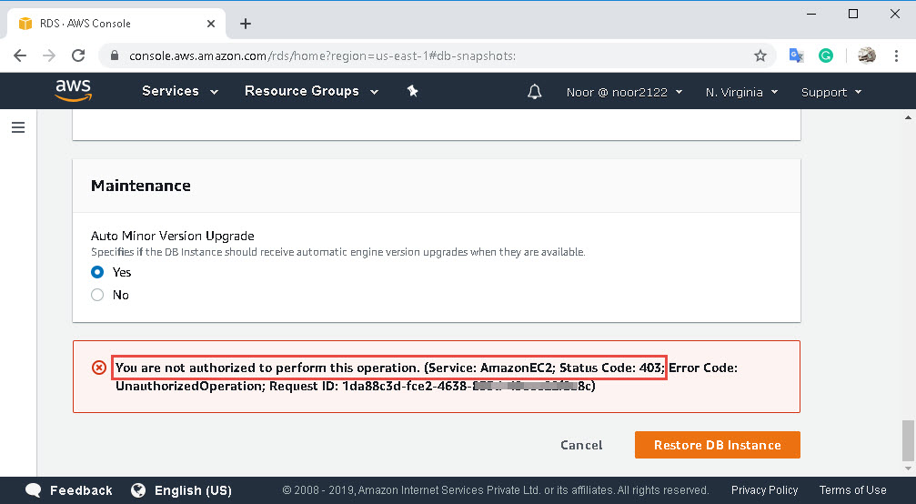 vCloudNotes : Let's Learn Together: Amazon EC2 related permission error ...