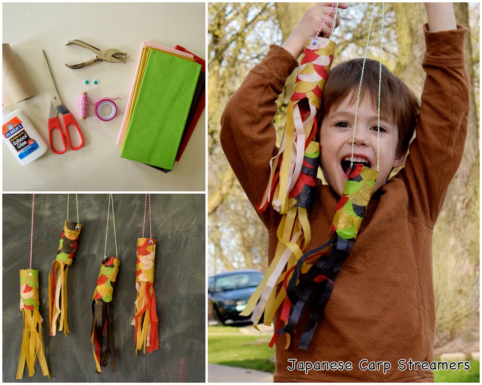 Japanese Carp Streamers