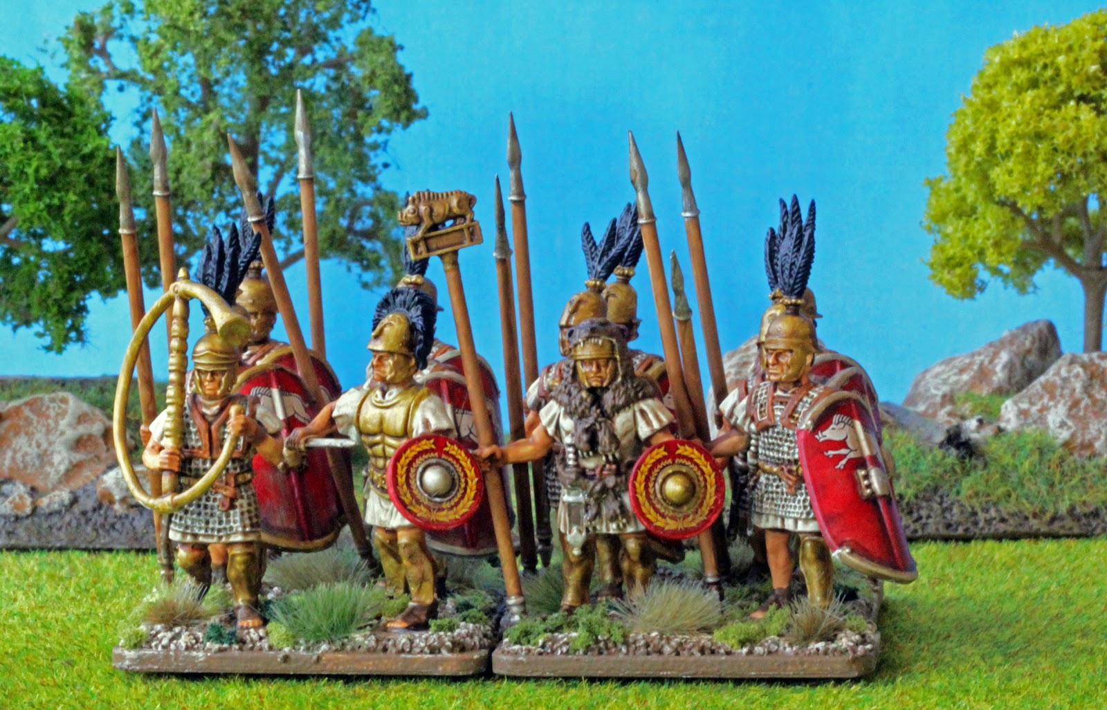 Bucellarii: Republican Roman Principes, Triarii and Command