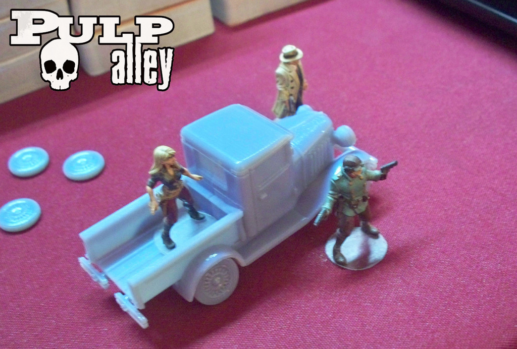 Wargame News and Terrain: Pulp Alley: Cool Pulp Rally Vehicles ...