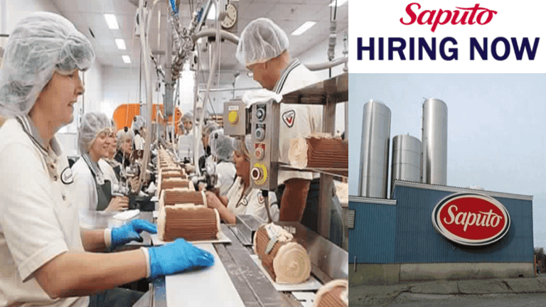 saputo job vacancies in Canada
