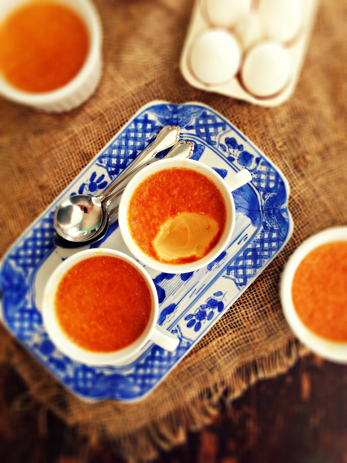 sweetsugarbean: Burnt Caramel Custards