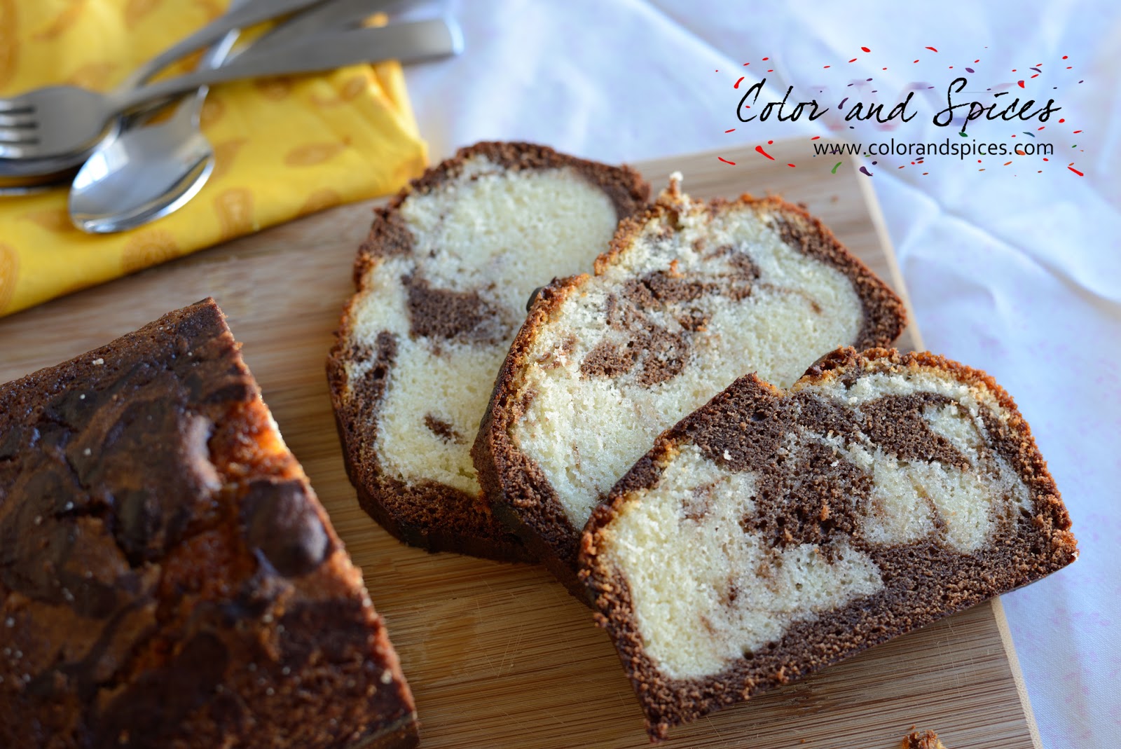 Color and Spices: Marble Cake...