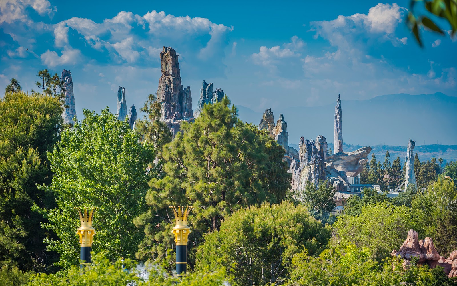 The Spires of Disneyland