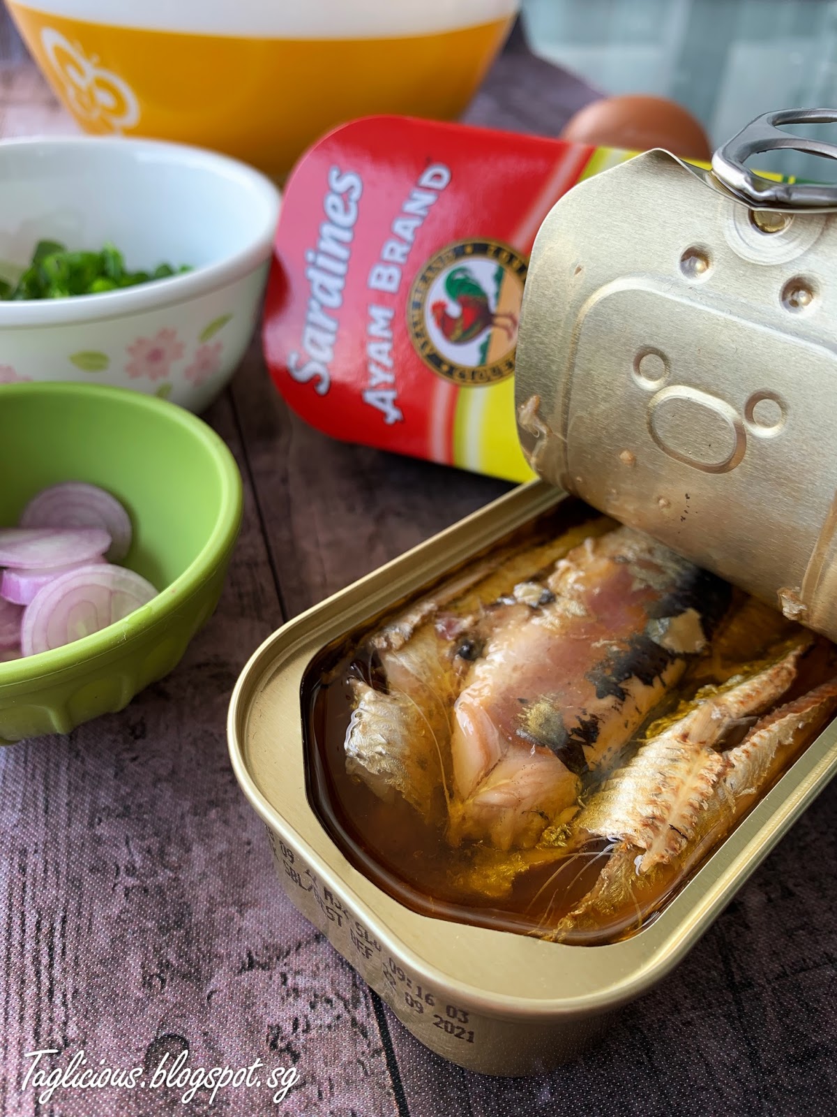 TAGlicious: Sardine Fried Rice