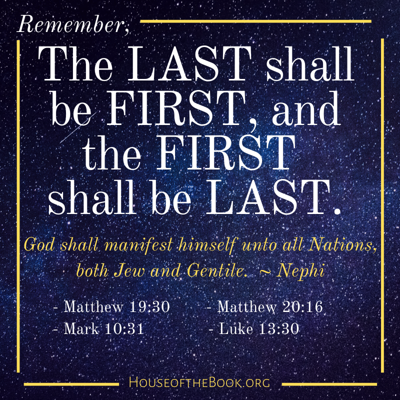 Aspects of the Hebrew Way: The Mystery of the "Last Shall Be First, the ...