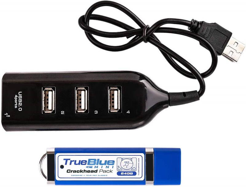 TrueBlue mini para Playstation Classic Mini | Retro Playing BCN