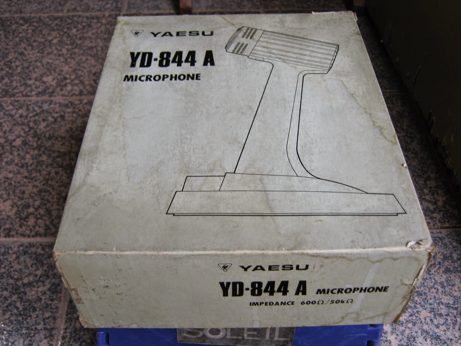 GERNAR ELEKTRONIK: ***TERJUAL KE JAWA VIA ELTEHA***MIC YAESU YD-844A, ADA DUS...HARGA 2,5JT