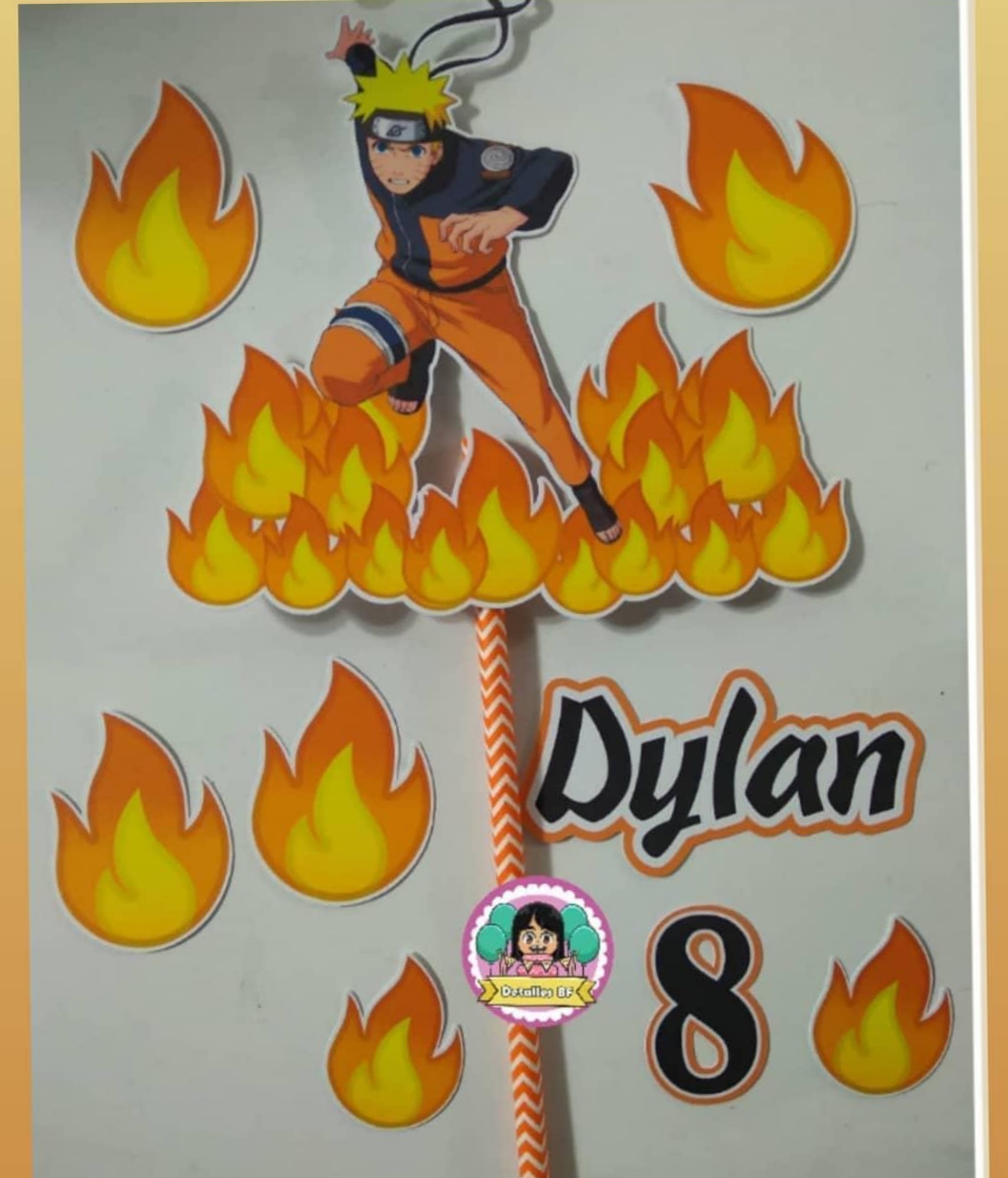 Topper Naruto Dylan 8 - Mis Toppers Tus Toppers