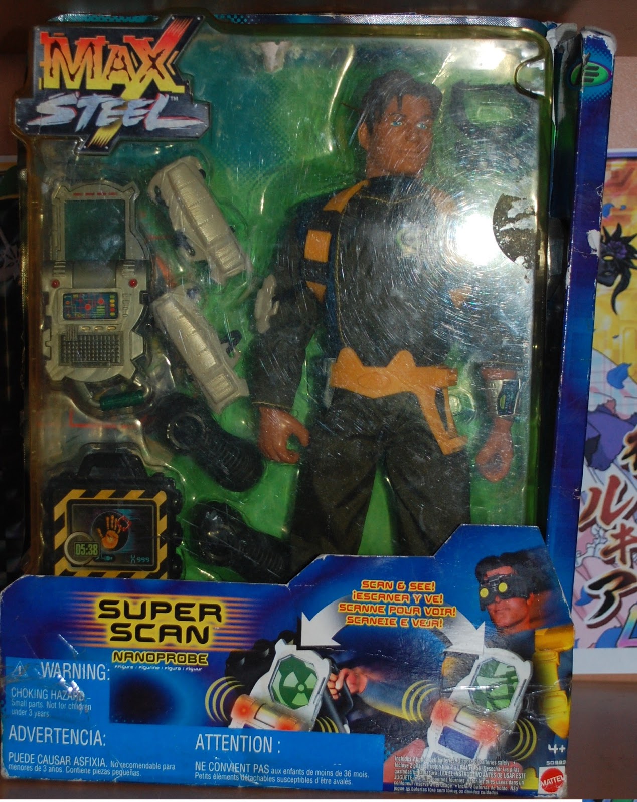 Max Steel Fanáticos: Línea Max Steel 2001 Completa