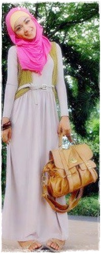 Model busana muslim untuk remaja trendy tahun 2014