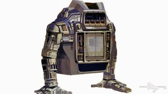 Vintage "Silent Running" Drone Concept Art by Doug Trumbull, Don ...