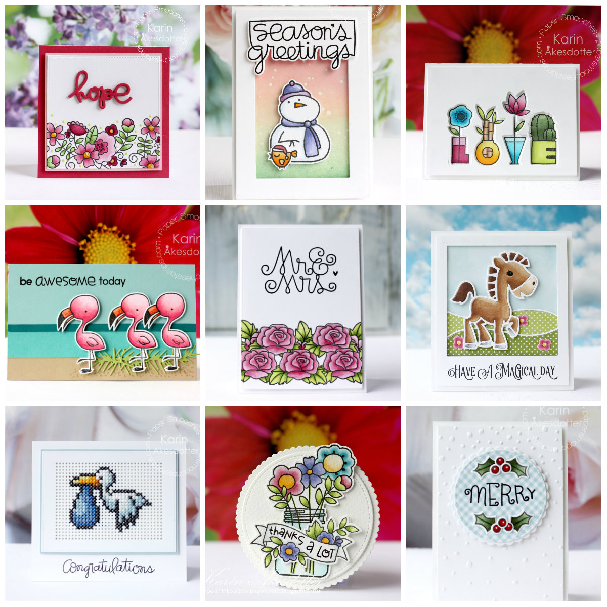 Peppermint Patty's Papercraft: Paper Smooches Pep rally Week Blog Hop