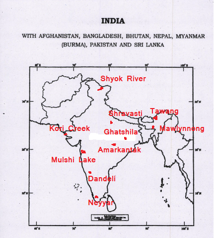 UPSC Map Questions Geography paper 2 2018|Map-Based question discussion ...