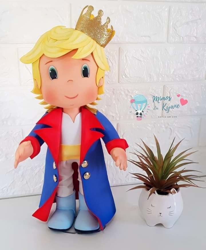 Pequeno Príncipe de Eva com Moldes Decoração de Festa Enfeite de Mesa ...