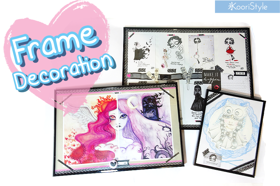 DIY: Cute Frame Decoration ♥! - Koori Style