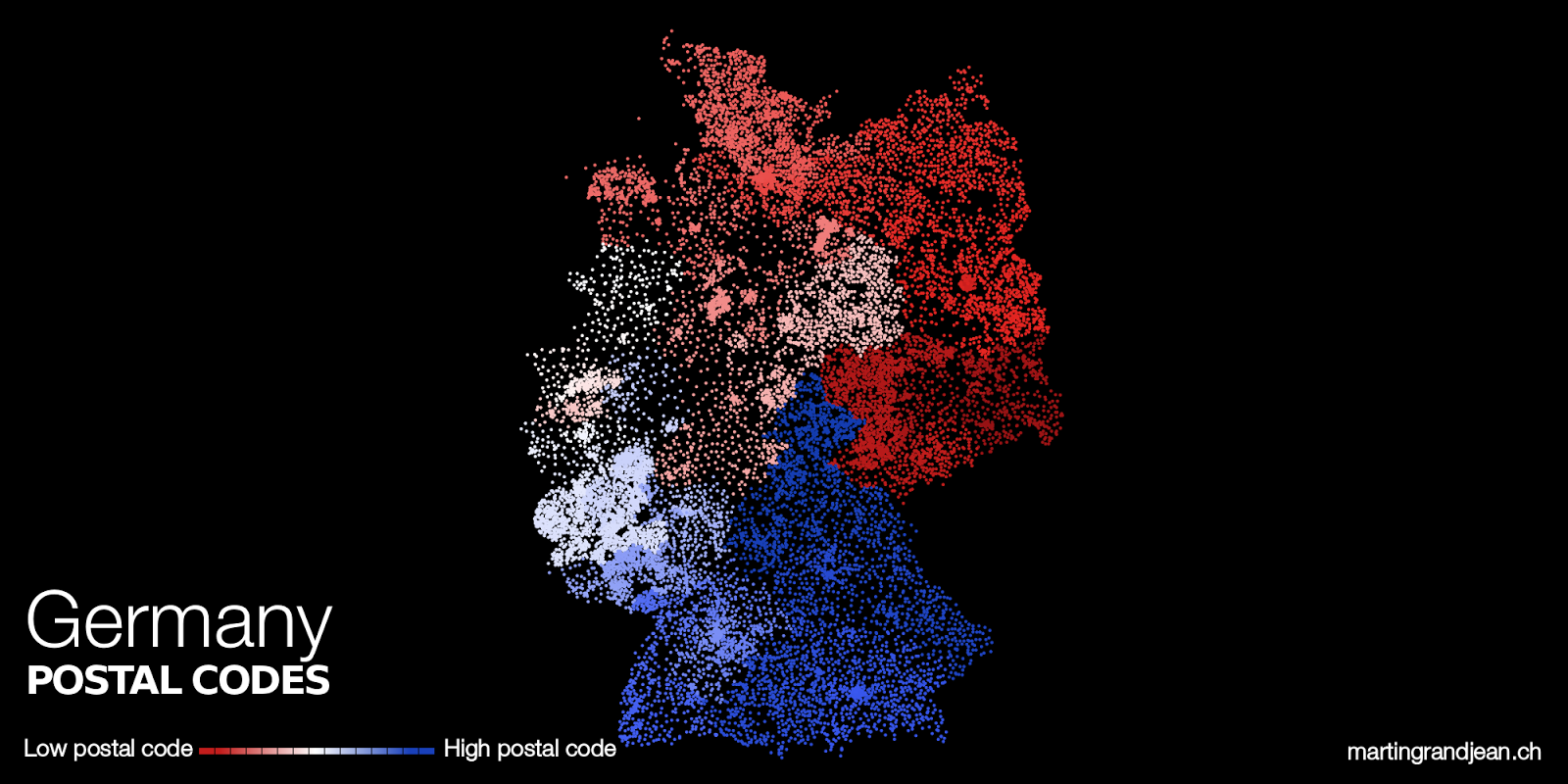 Blog IDEE: Códigos postales: cartografiando la organización ...