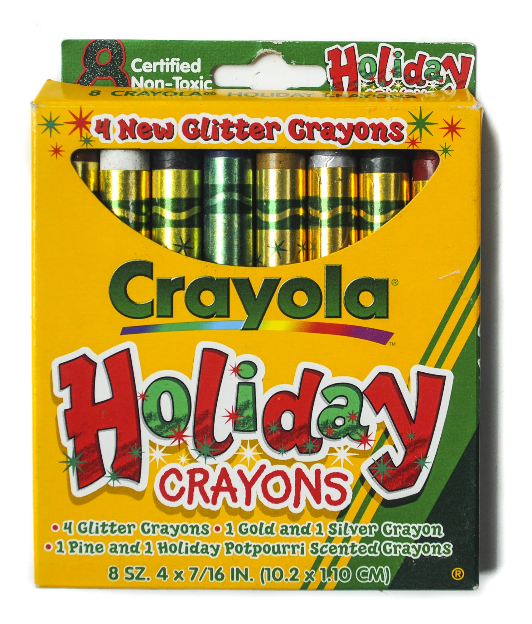 6 Count Crayola Holiday Washable Markers and Crayons: What's Inside the ...