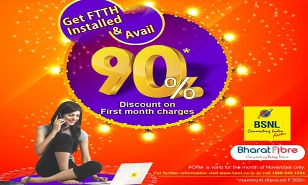 BSNL Tariff Plan Offers for Broadband and Mobile
