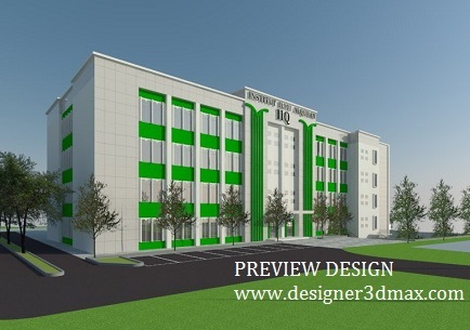 PRODUCT DESIGN: Jasa gambar kampus hijau bangunan minimalis