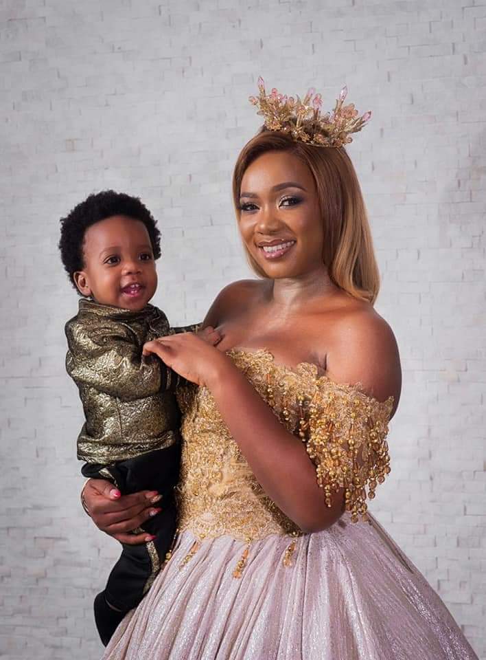 Welcome To RoyalSteve Blog: Ebele Iyiegbu And Her Son Celebrate ...