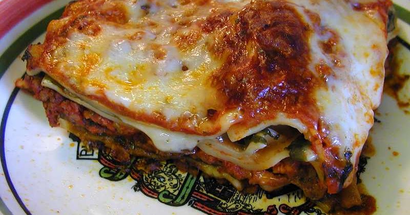 Lasagna Italian Food