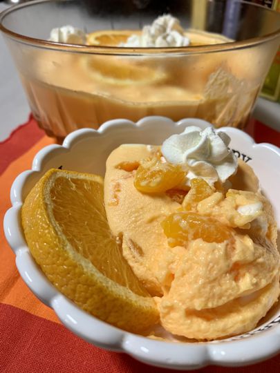 The Devilish Dish: Dreamsicle in a Bowl AKA Orange Dreamsicle Salad