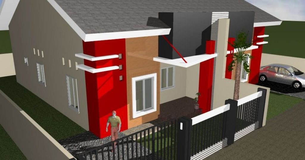 Desain Rumah Type 90 Minimalis Modern | ZONABUZZ
