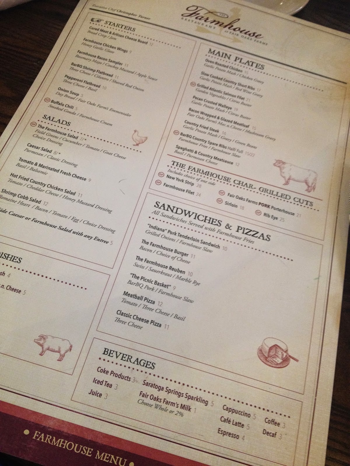 Farmhouse Restaurant at Fair Oaks Farms