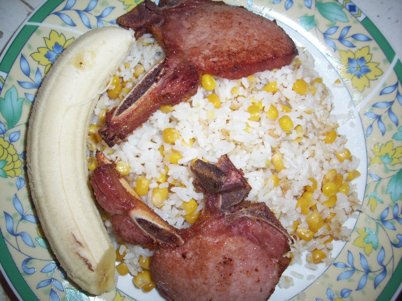 Cocina casera República Dominicana: Arroz blanco calentado con maíz ...