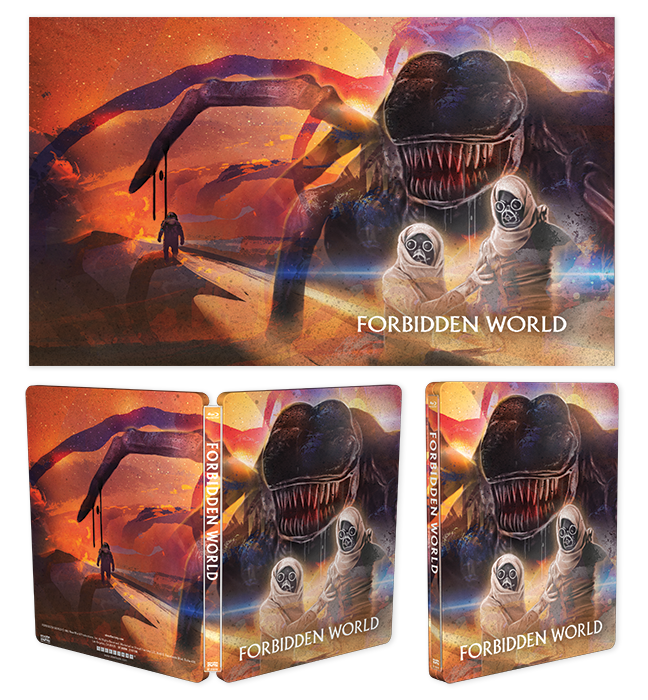 Forbidden World (1982) (Scream Factory SteelBook) Blu-ray Review ...